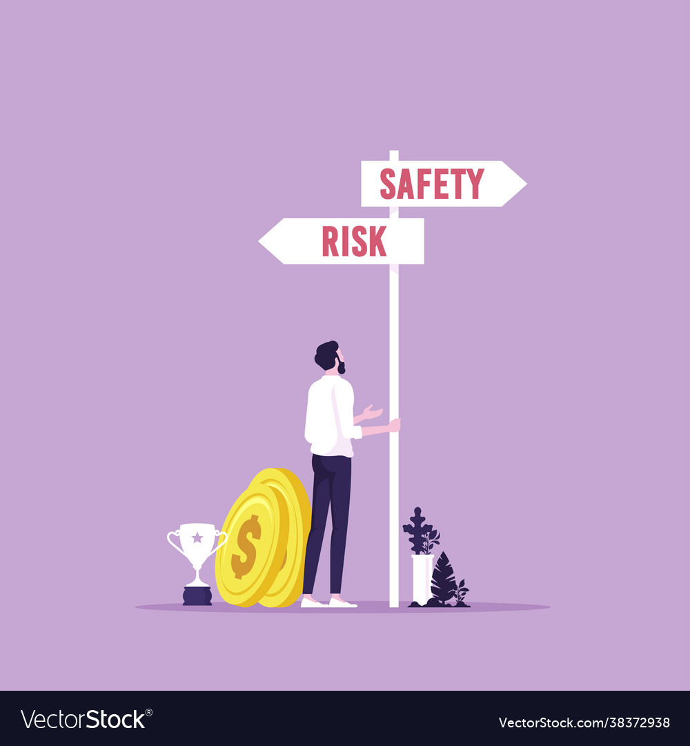 Safety and risk concept Royalty Free Vector Image
