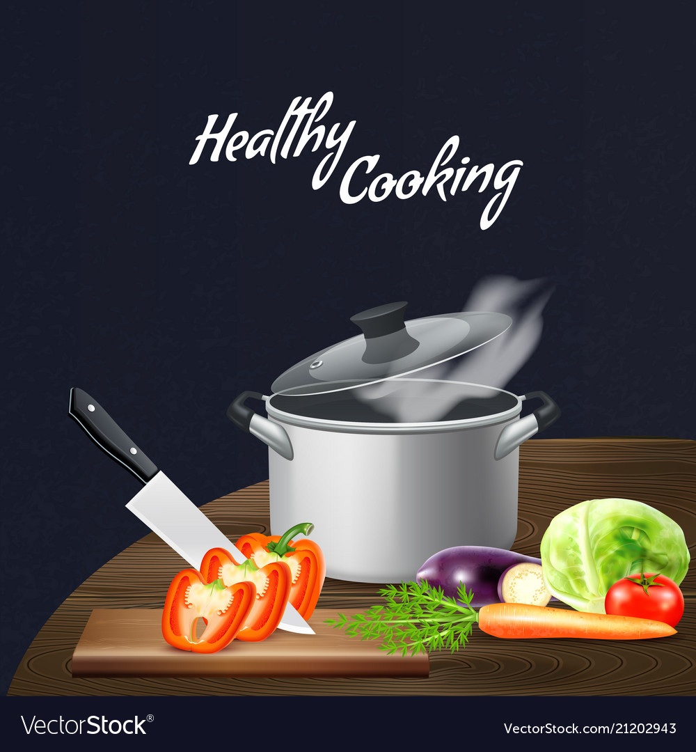 Kitchen tools vegetables Royalty Free Vector Image