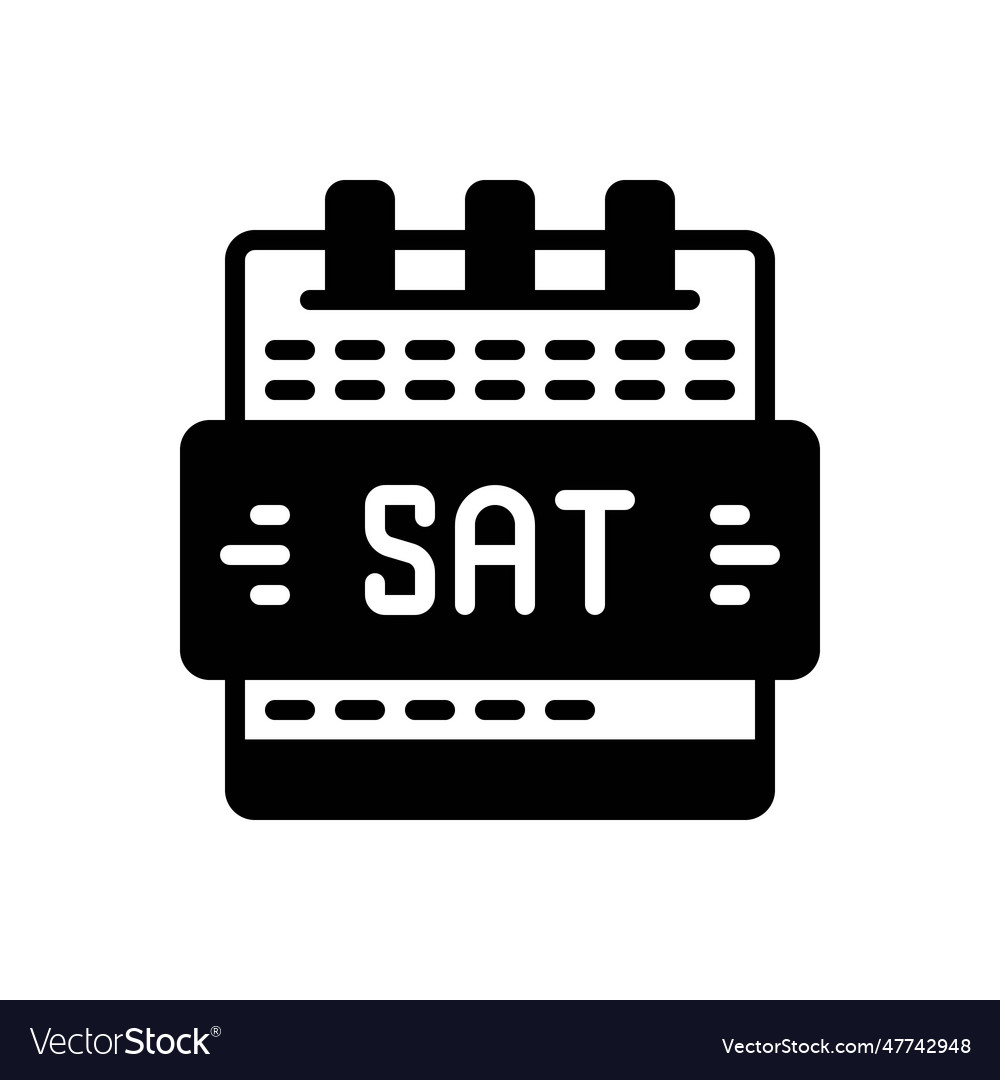 Sat Royalty Free Vector Image - VectorStock