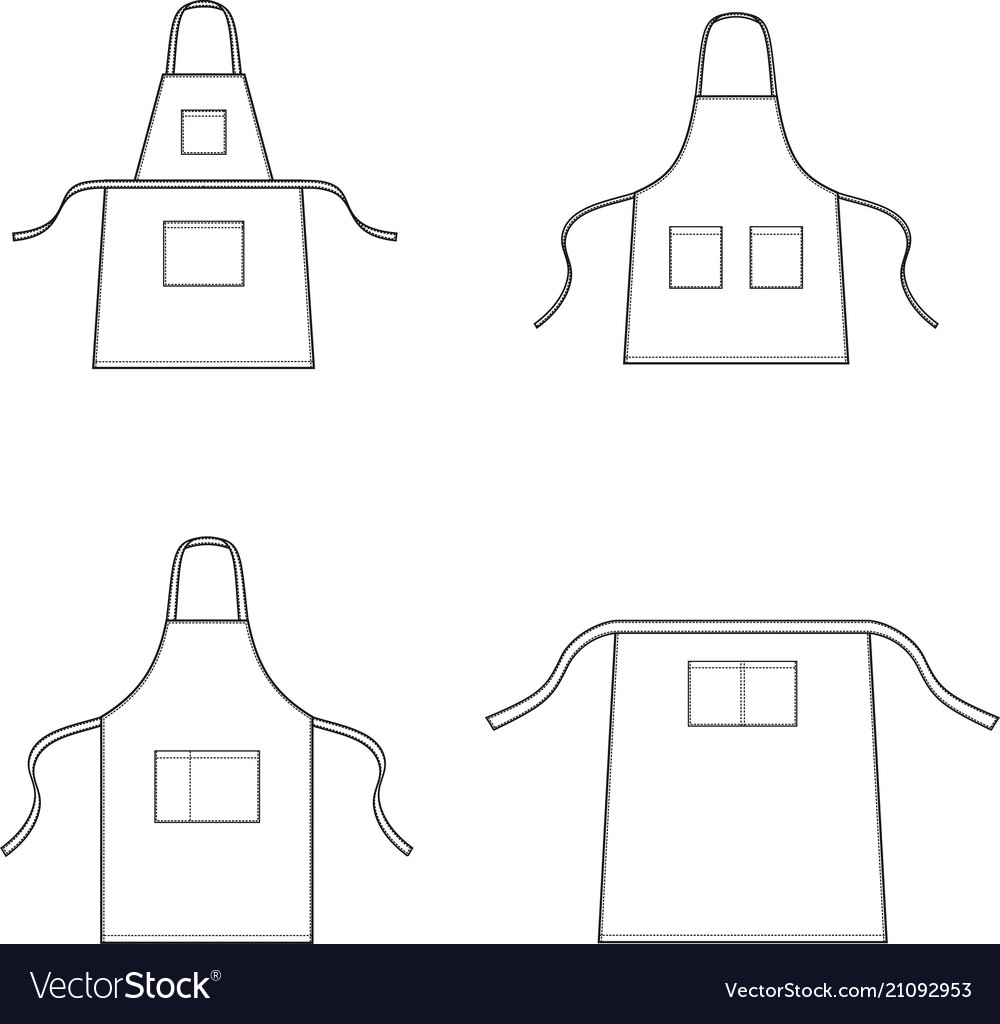 Apron Royalty Free Vector Image - VectorStock