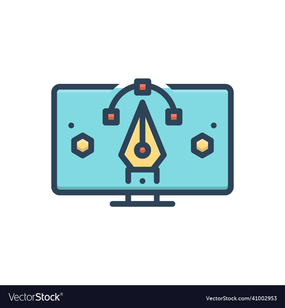Draw Royalty Free Vector Image - VectorStock Draw Royalty Free Vector Image - VectorStock