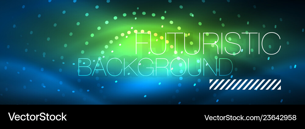 Glowing neon circle line dots round line design Vector Image