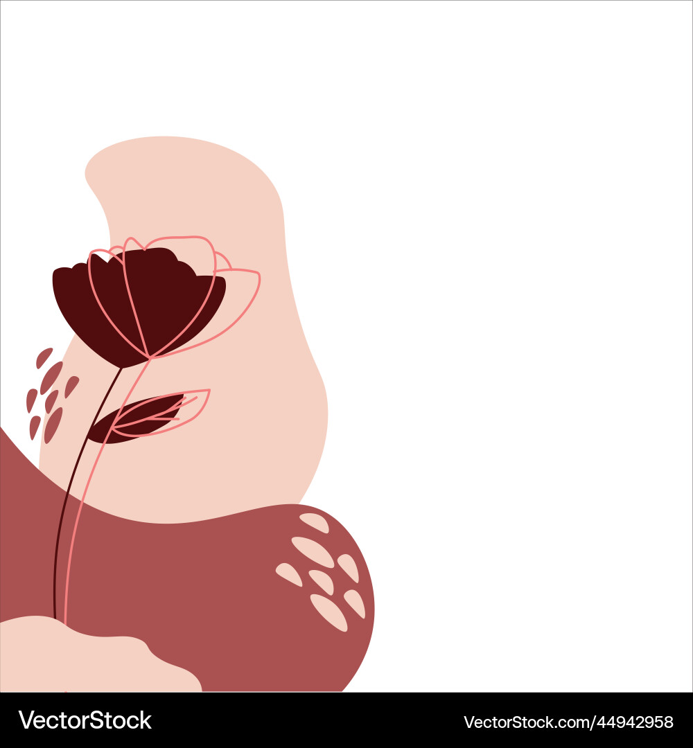 Leaf corner Royalty Free Vector Image - VectorStock
