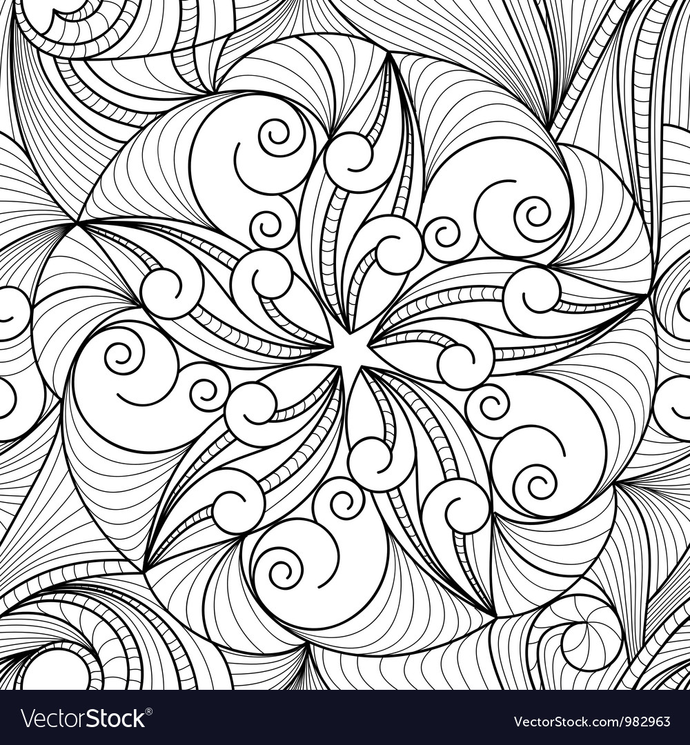 Drawing pattern Royalty Free Vector Image - VectorStock