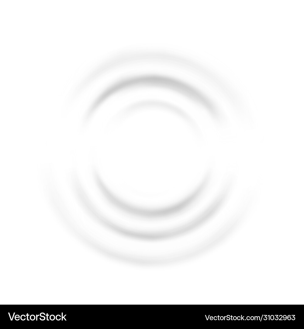 Ripple waves of music dynamic flat lay Royalty Free Vector