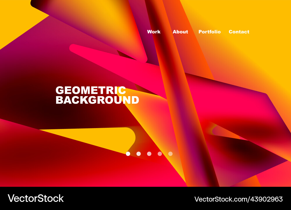 Shards shape composition abstract background web Vector Image