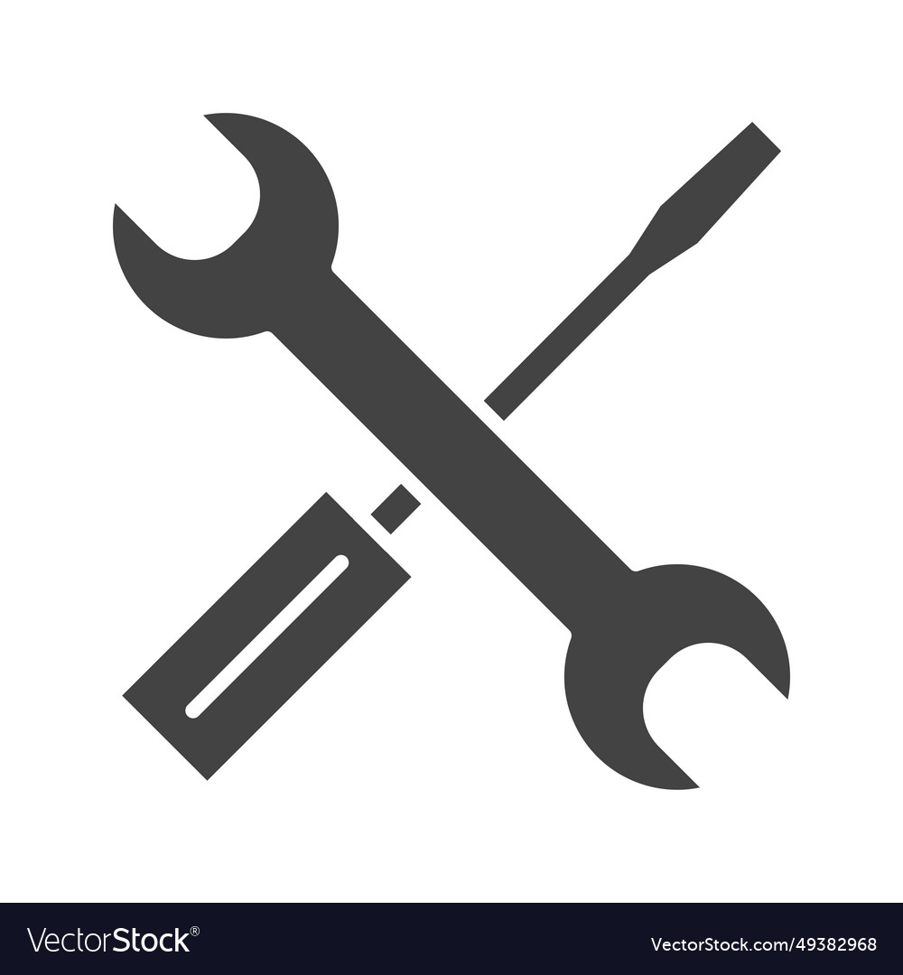 Development tools icon image Royalty Free Vector Image