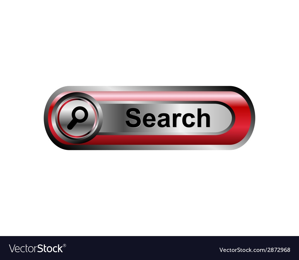 Search icon button Royalty Free Vector Image - VectorStock
