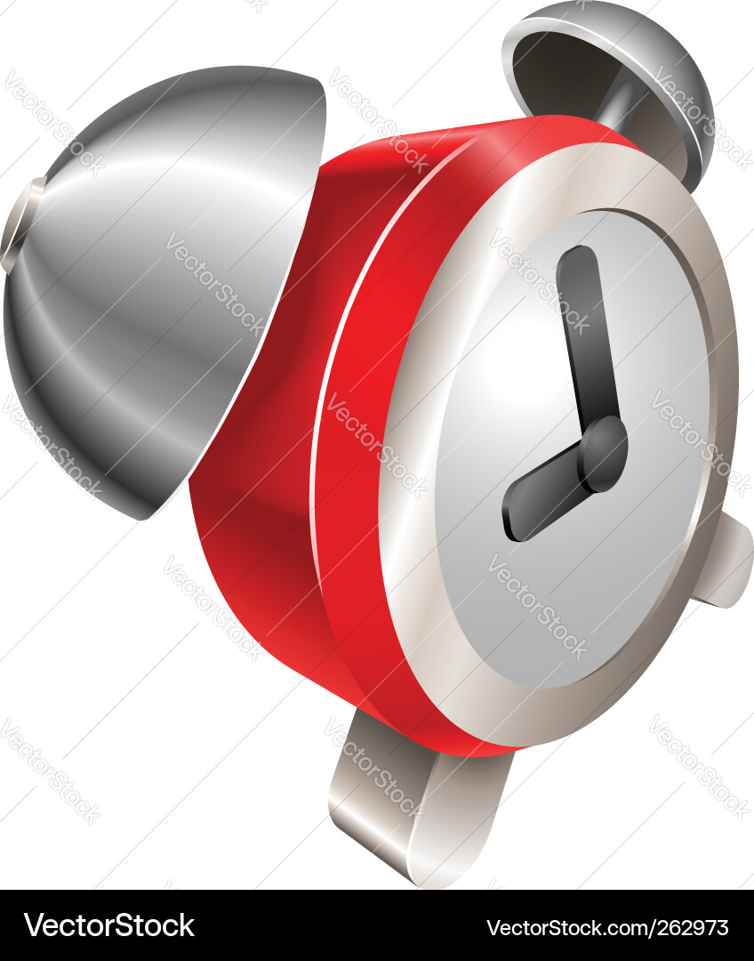 Alarm clock Royalty Free Vector Image - VectorStock