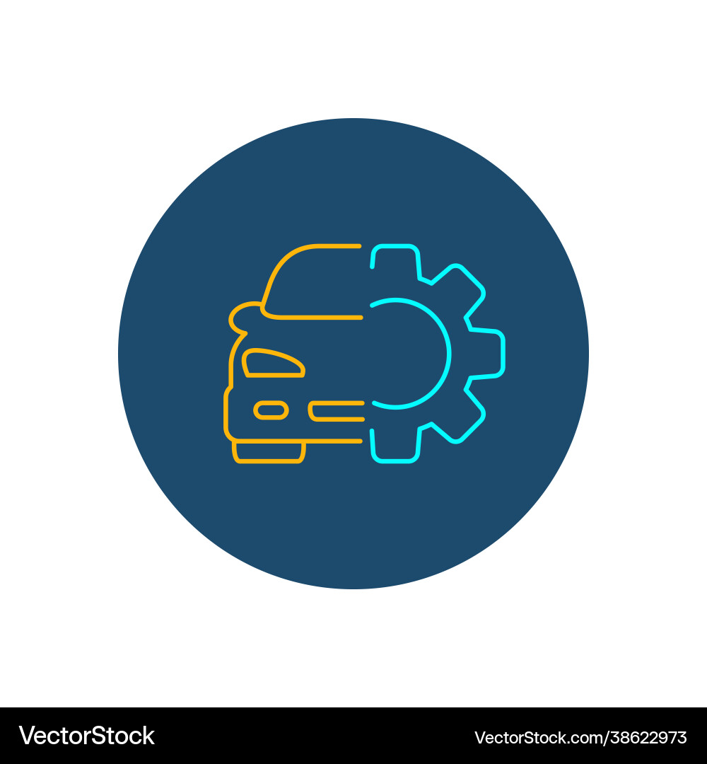 Car service logo template isolated transport Vector Image