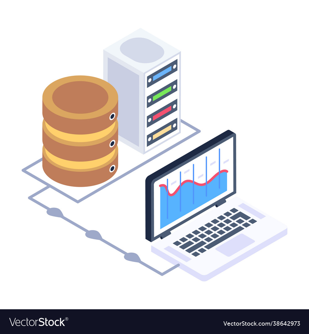 Data display Royalty Free Vector Image - VectorStock