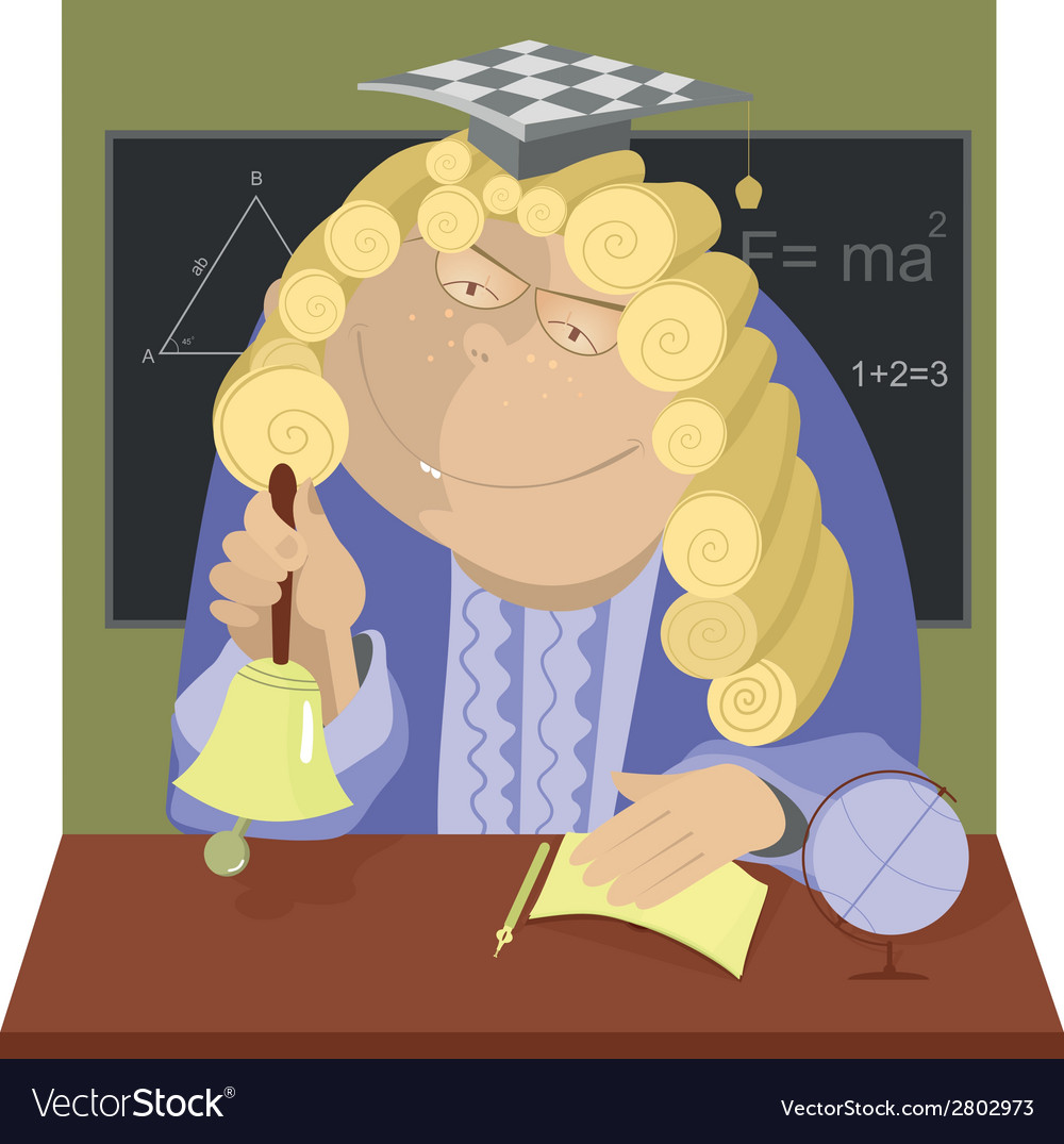 Professor Royalty Free Vector Image - VectorStock
