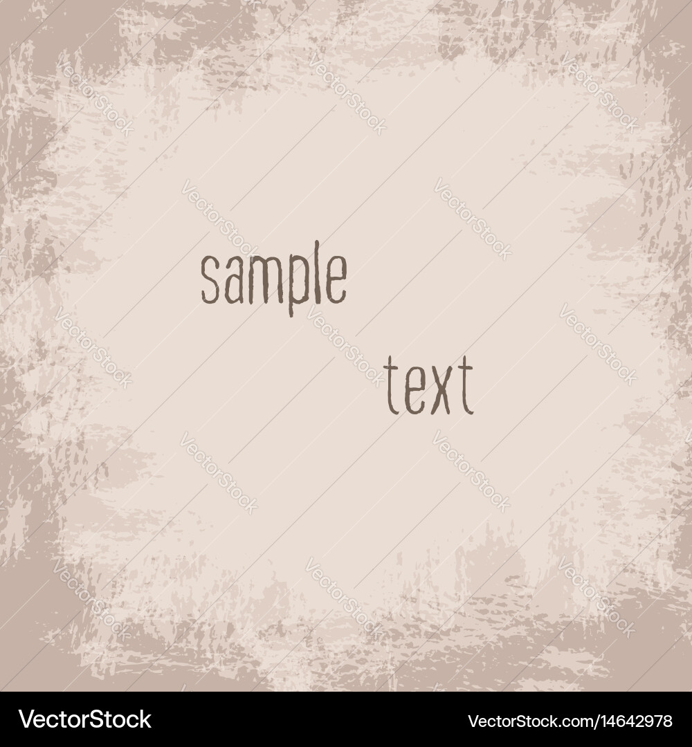 Grange background with some patches and cracks Vector Image