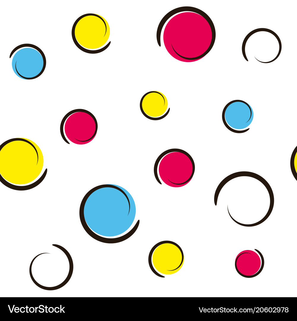 Pop art colorful confetti background Royalty Free Vector