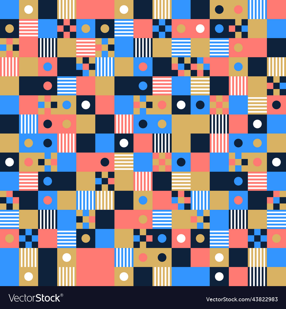 Abstract pixel dot pattern Royalty Free Vector Image