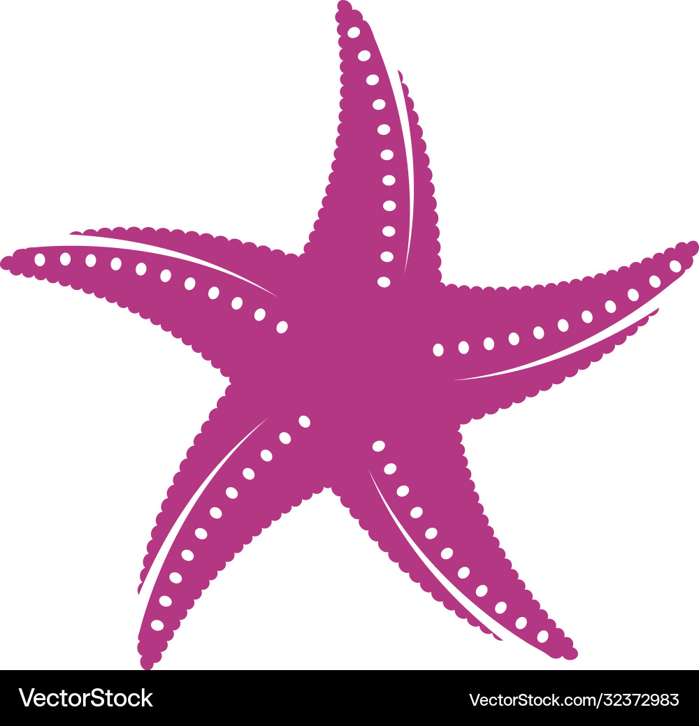 Starfish design Royalty Free Vector Image - VectorStock