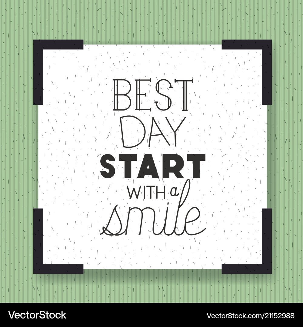 Make it happy message with hand made font Vector Image