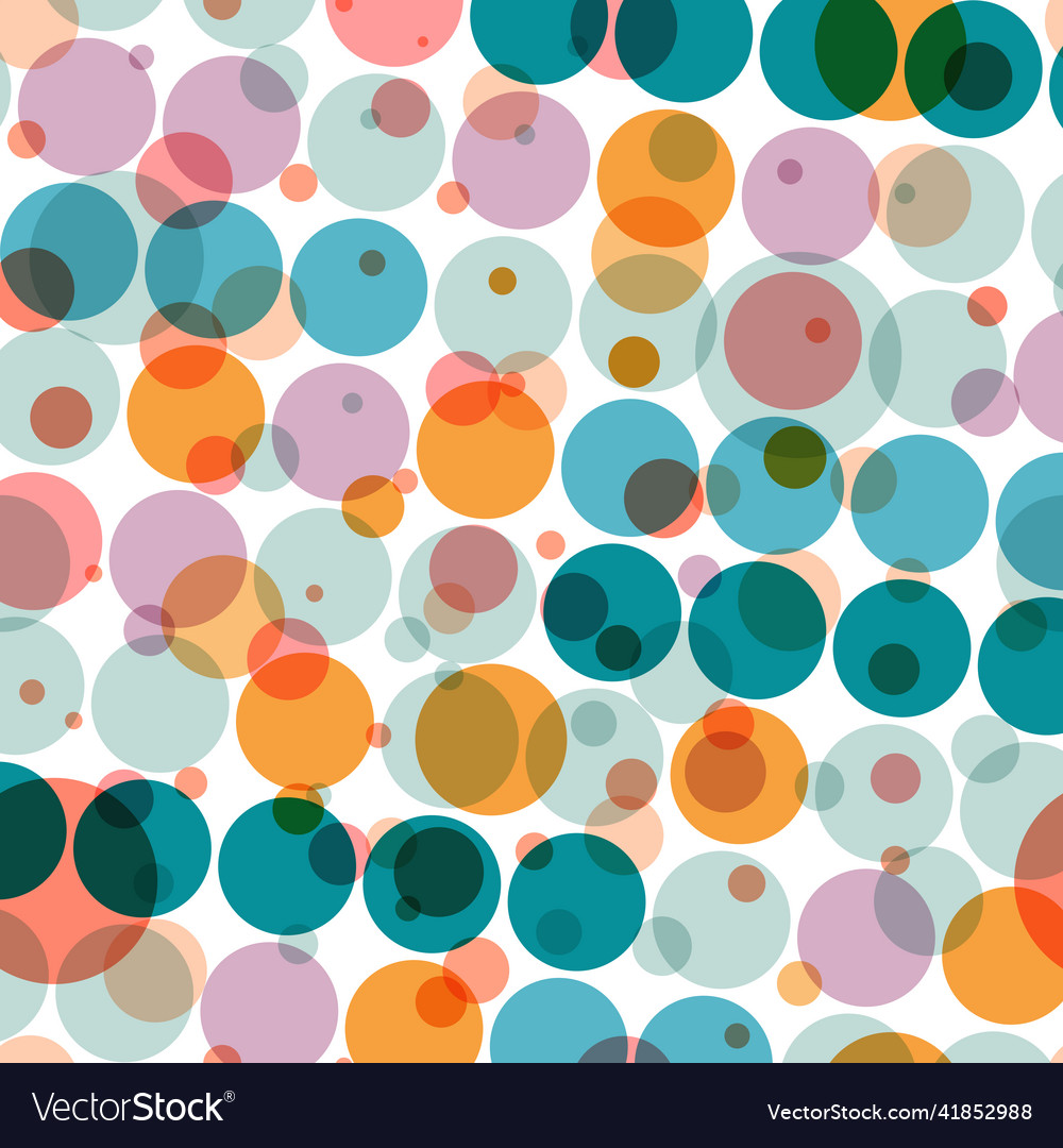Pattern circle dot color texture background Vector Image