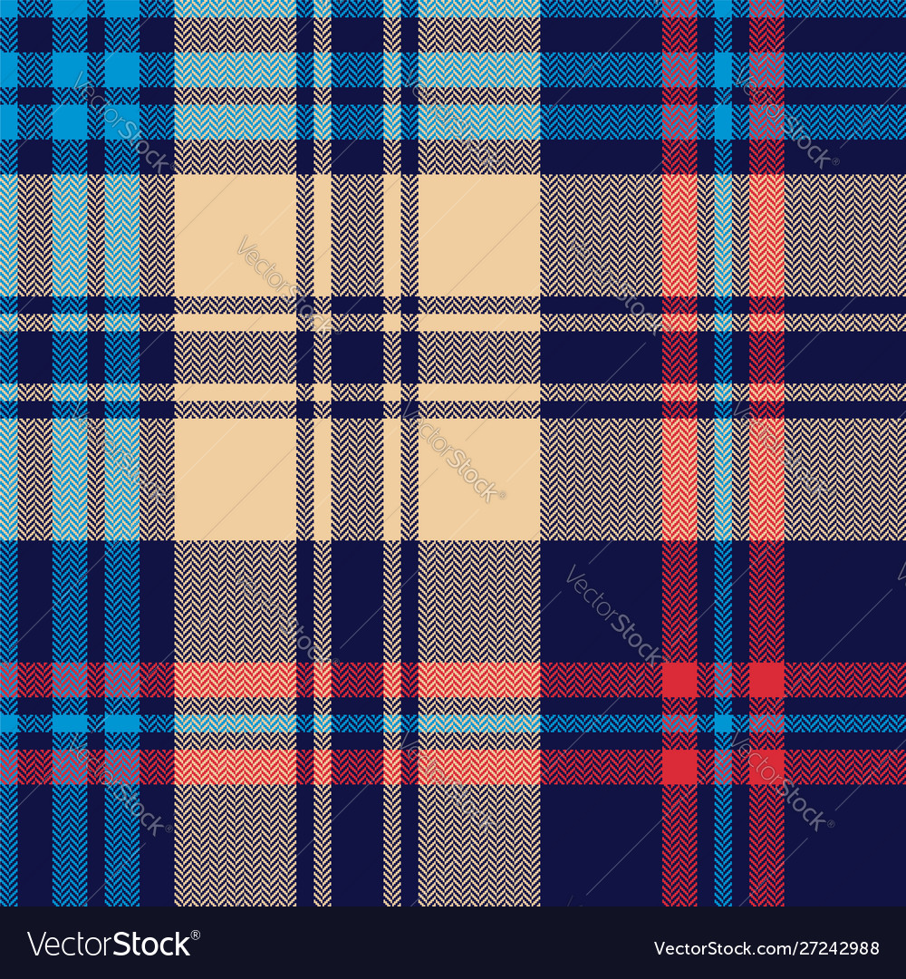 Plaid pattern Royalty Free Vector Image - VectorStock