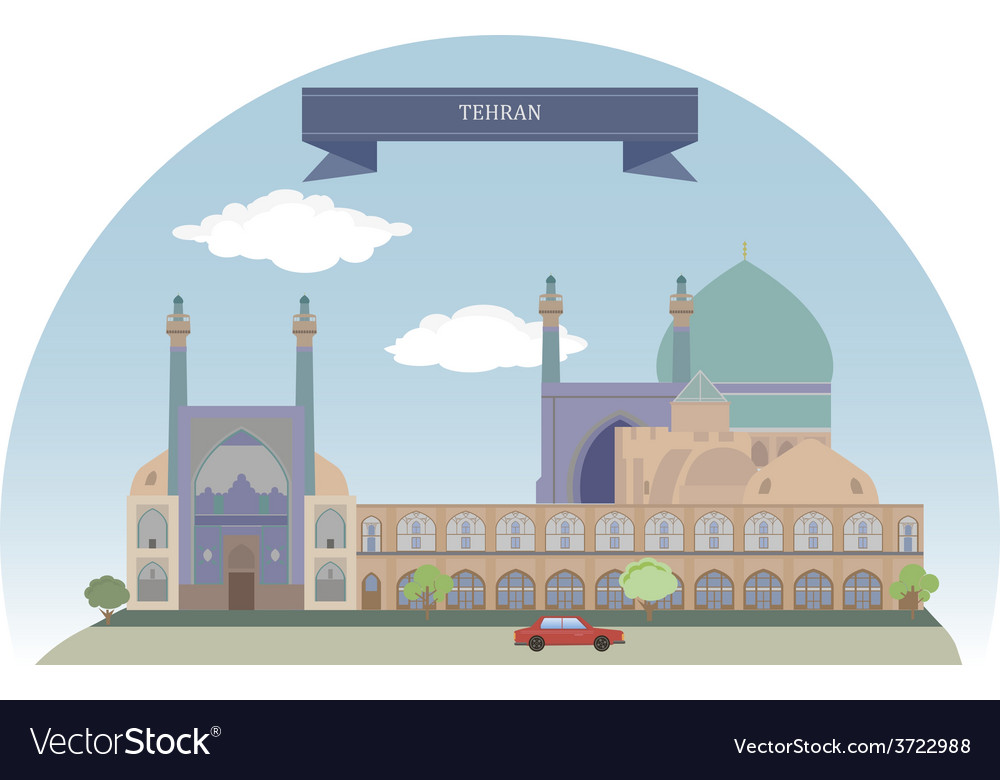 Tehran Royalty Free Vector Image - VectorStock