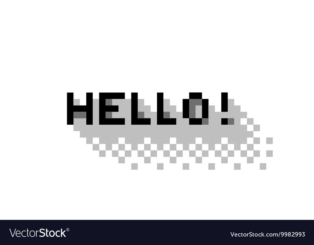 Hello Royalty Free Vector Image - VectorStock