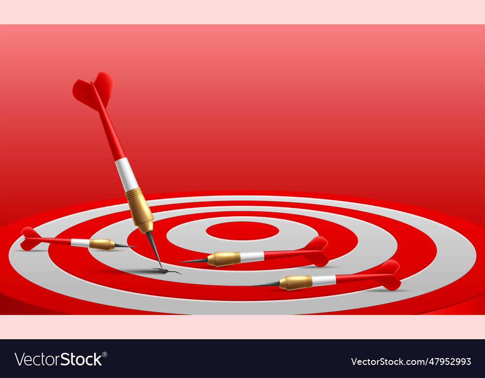 Many arrows missed hitting target mark Royalty Free Vector Many arrows missed hitting target mark Royalty Free Vector