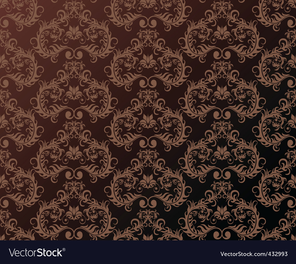 Wallpaper pattern Royalty Free Vector Image - VectorStock