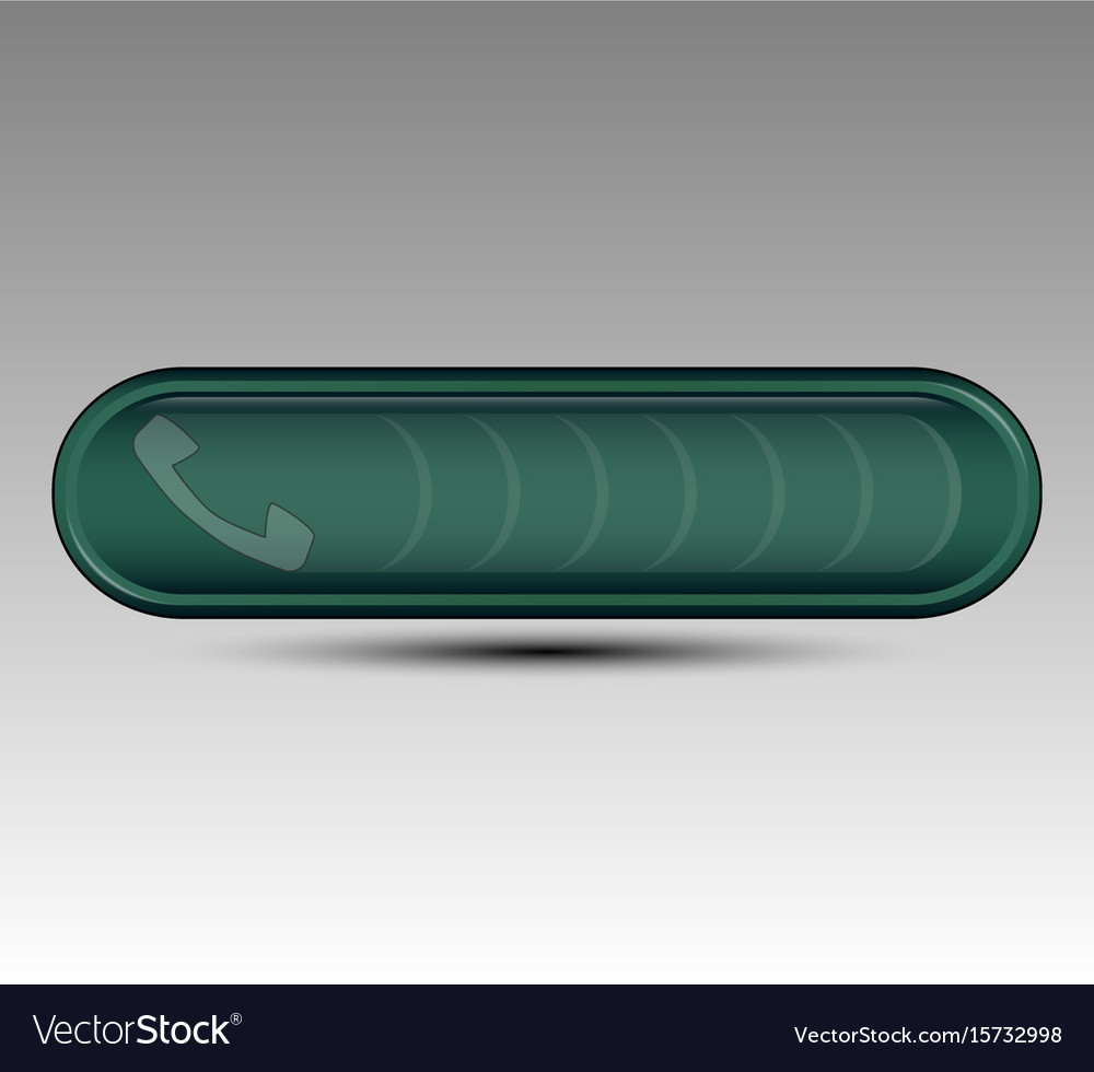 Call answer element Royalty Free Vector Image - VectorStock