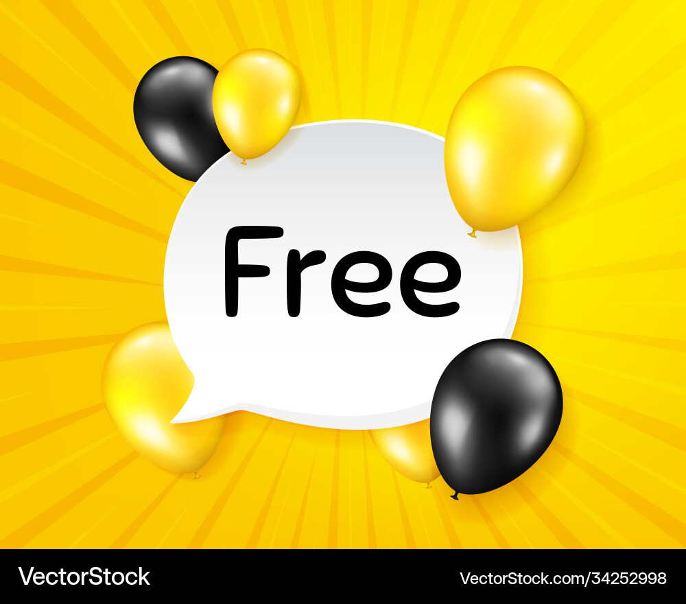 Free symbol special offer sign Royalty Free Vector Image