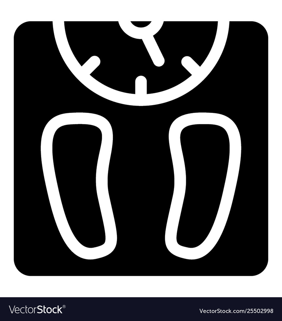 Weight machine Royalty Free Vector Image - VectorStock