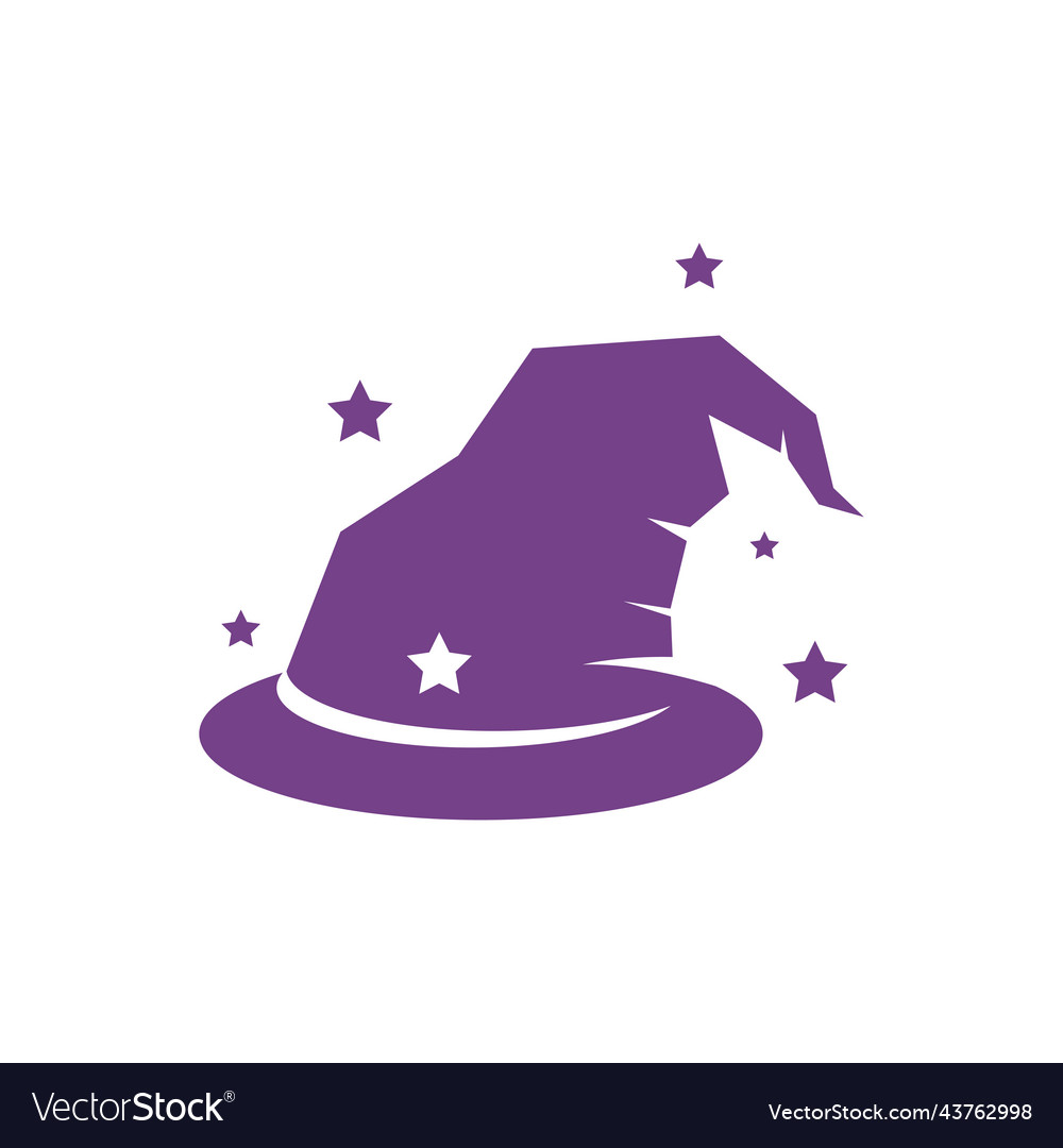 Wizard cap icon Royalty Free Vector Image - VectorStock