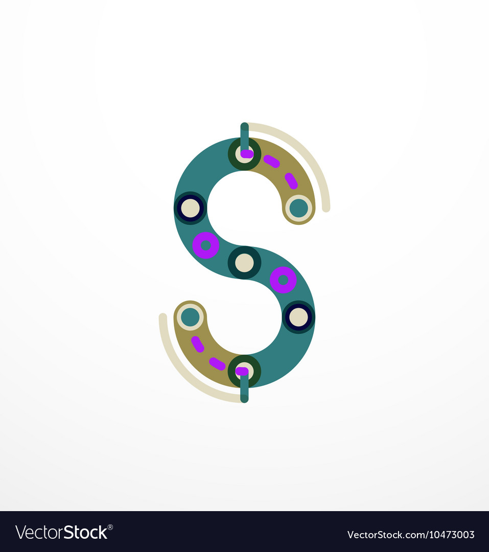 Letter logo Royalty Free Vector Image - VectorStock