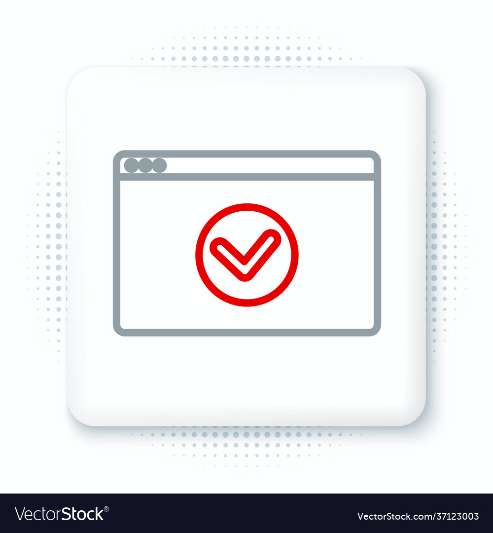 Line secure your site with https ssl icon Vector Image