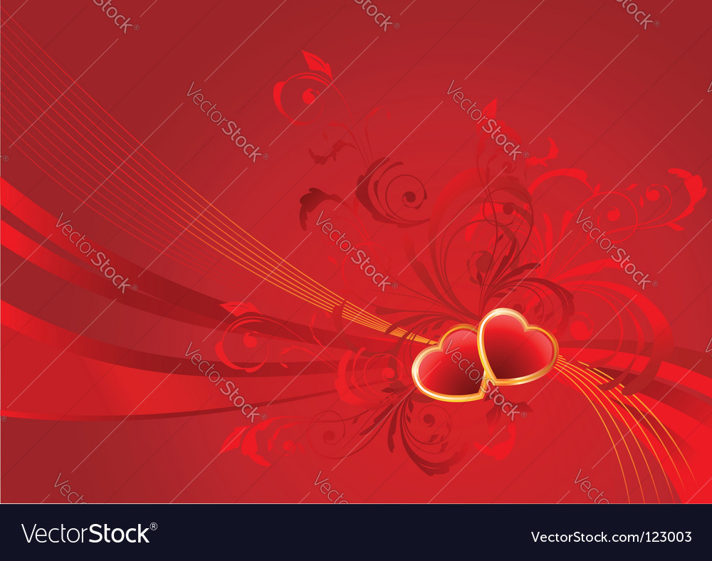 Valentine background Royalty Free Vector Image