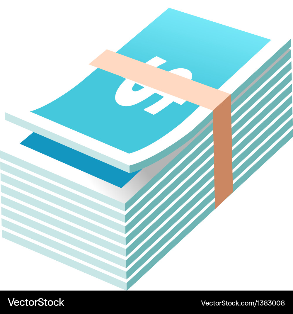 A view of money Royalty Free Vector Image - VectorStock