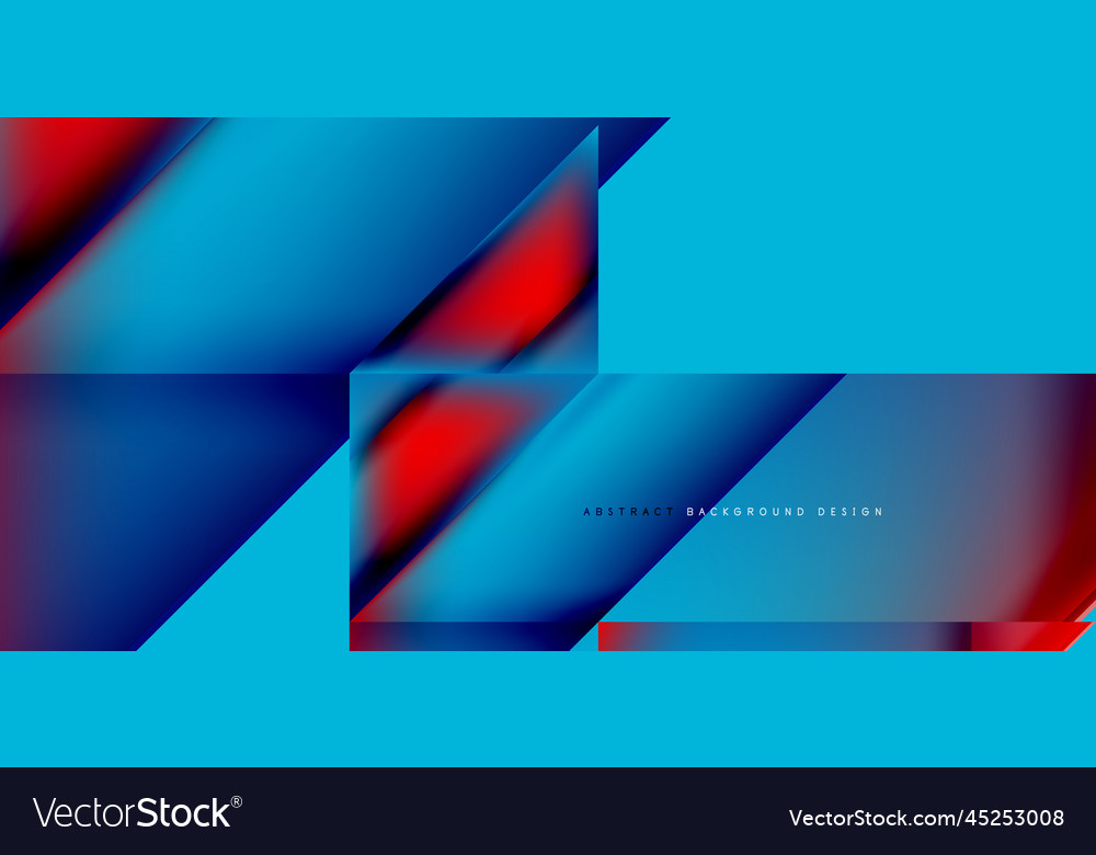 Dynamic triangle design with fluid gradient colors