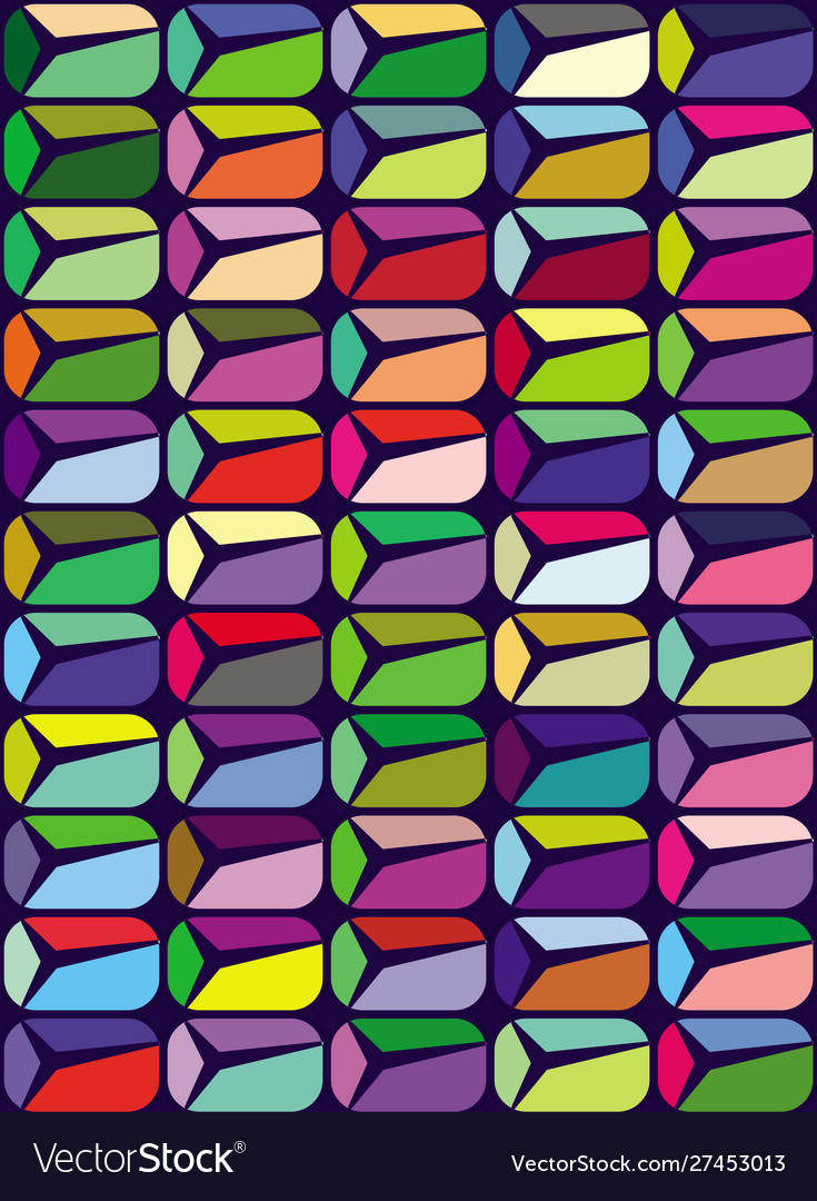 Abstract geometric shapes Royalty Free Vector Image