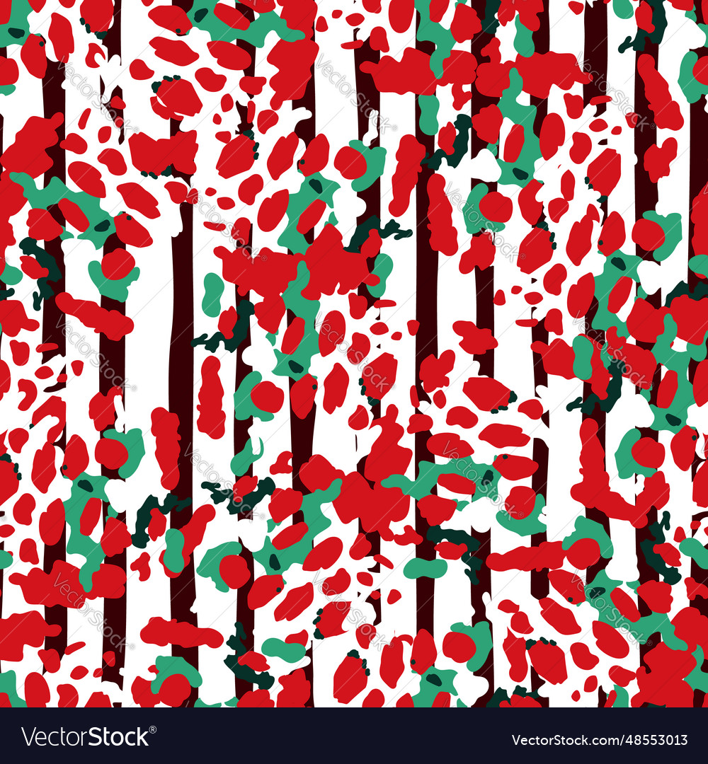 Creative abstract leopard skin seamless pattern Vector Image Creative abstract leopard skin seamless pattern Vector Image