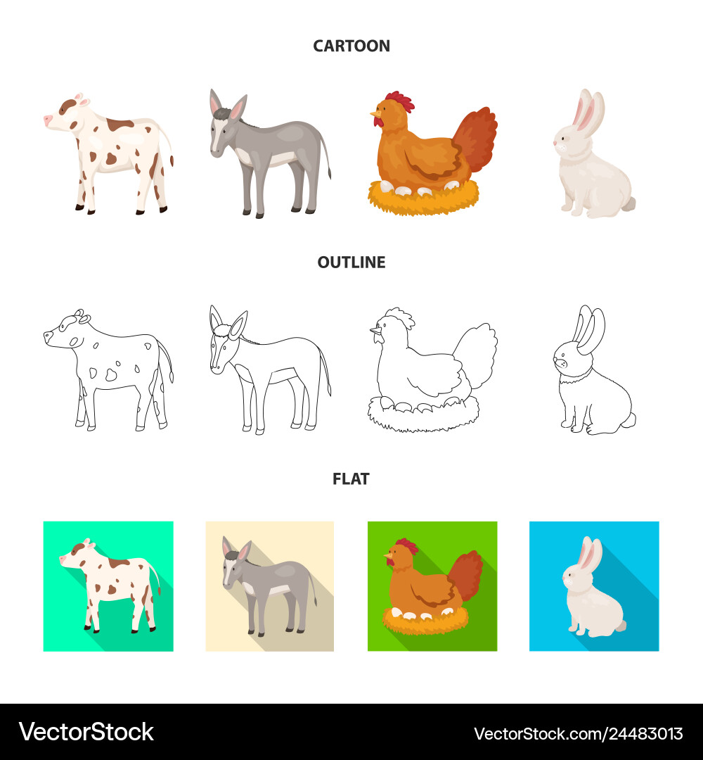 Design of breeding and kitchen sign Royalty Free Vector