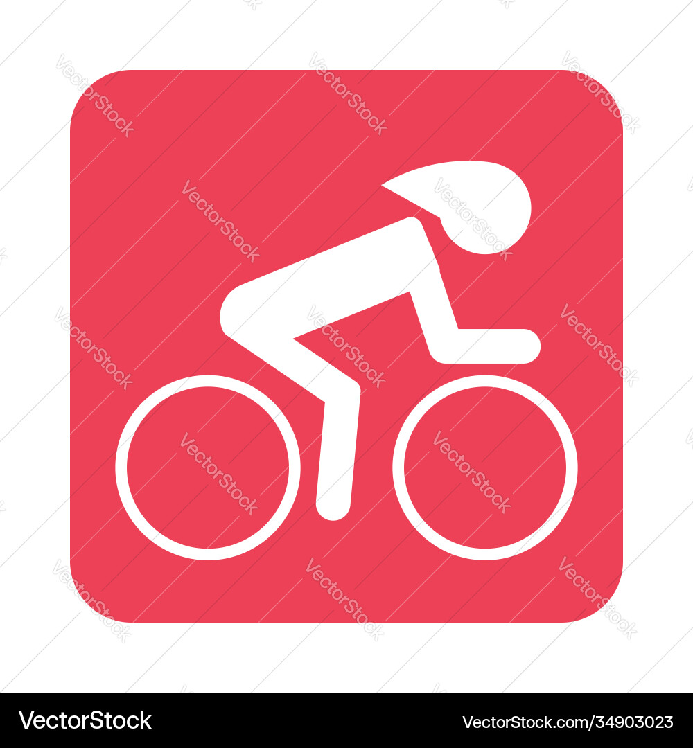 Athlete silhouette symbol on isolated background Vector Image