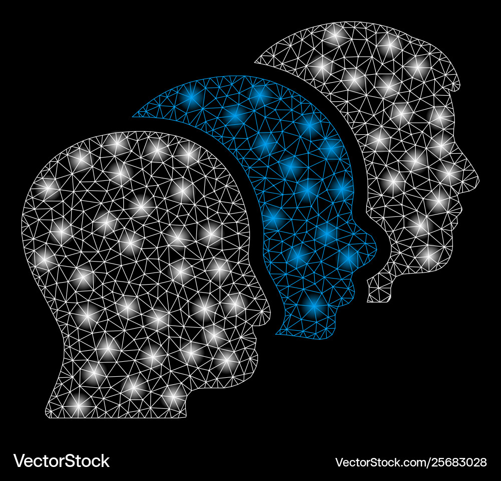 Gold square pattern client profiles Royalty Free Vector