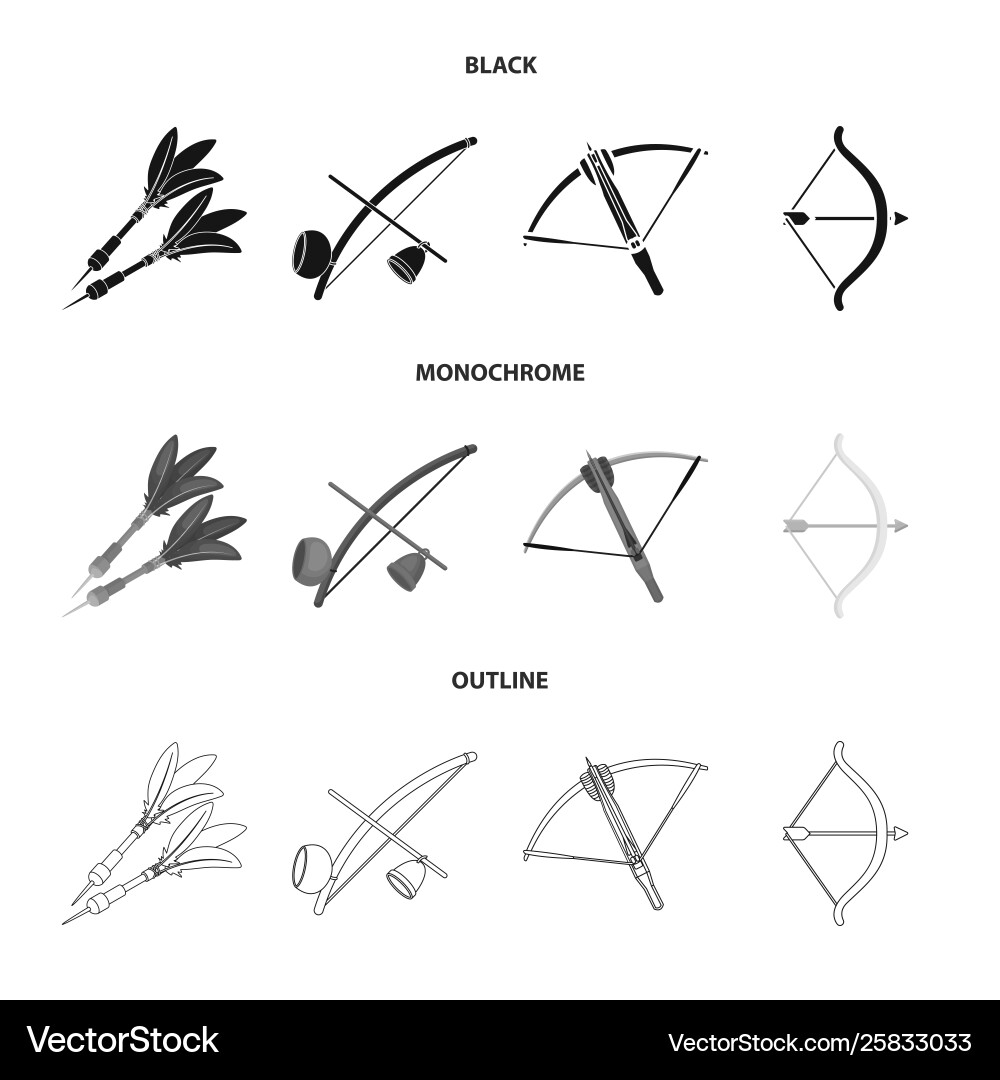 Isolated object hand and tribal symbol set Vector Image