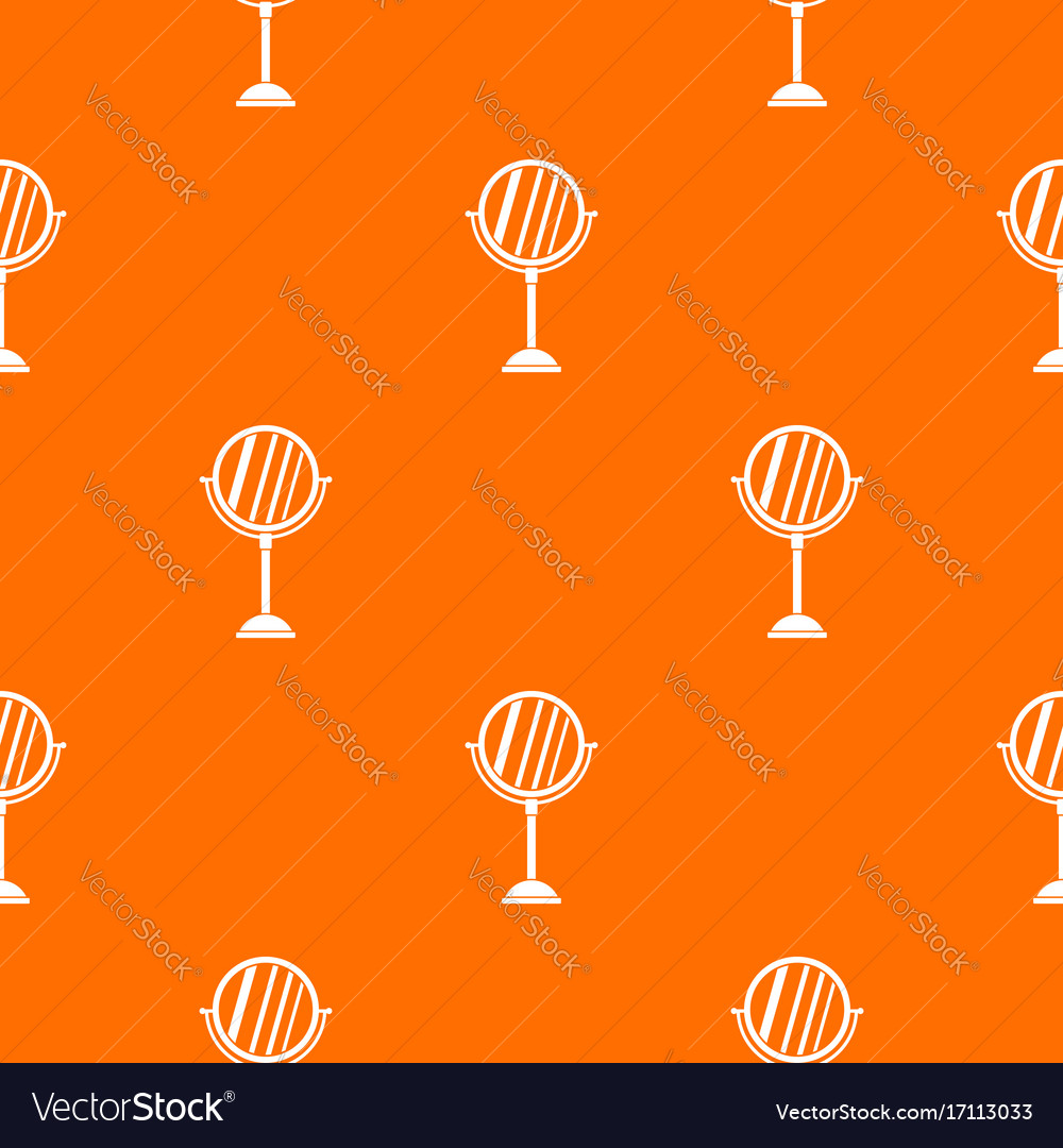 Makeup mirror pattern seamless Royalty Free Vector Image