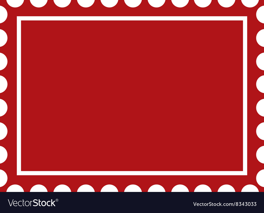 Post-stamp Royalty Free Vector Image - VectorStock