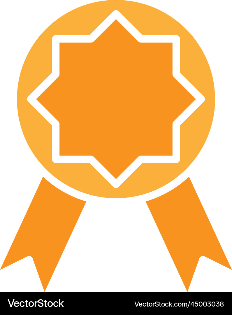 Award badge icon design template isolated Vector Image