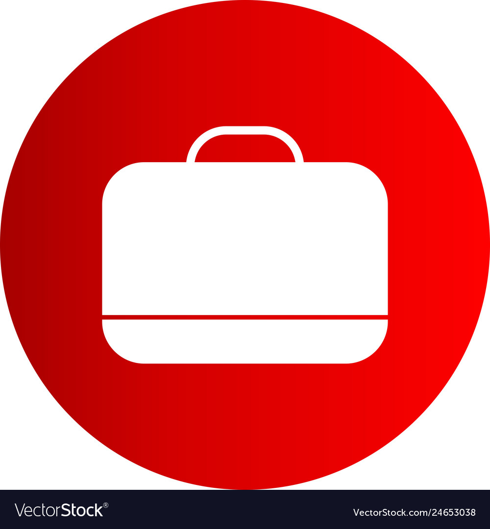 Briefcase icon Royalty Free Vector Image - VectorStock