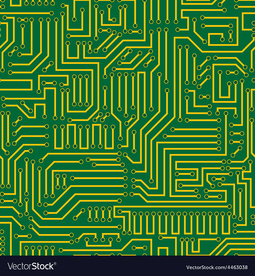 Circuit pattern Royalty Free Vector Image - VectorStock