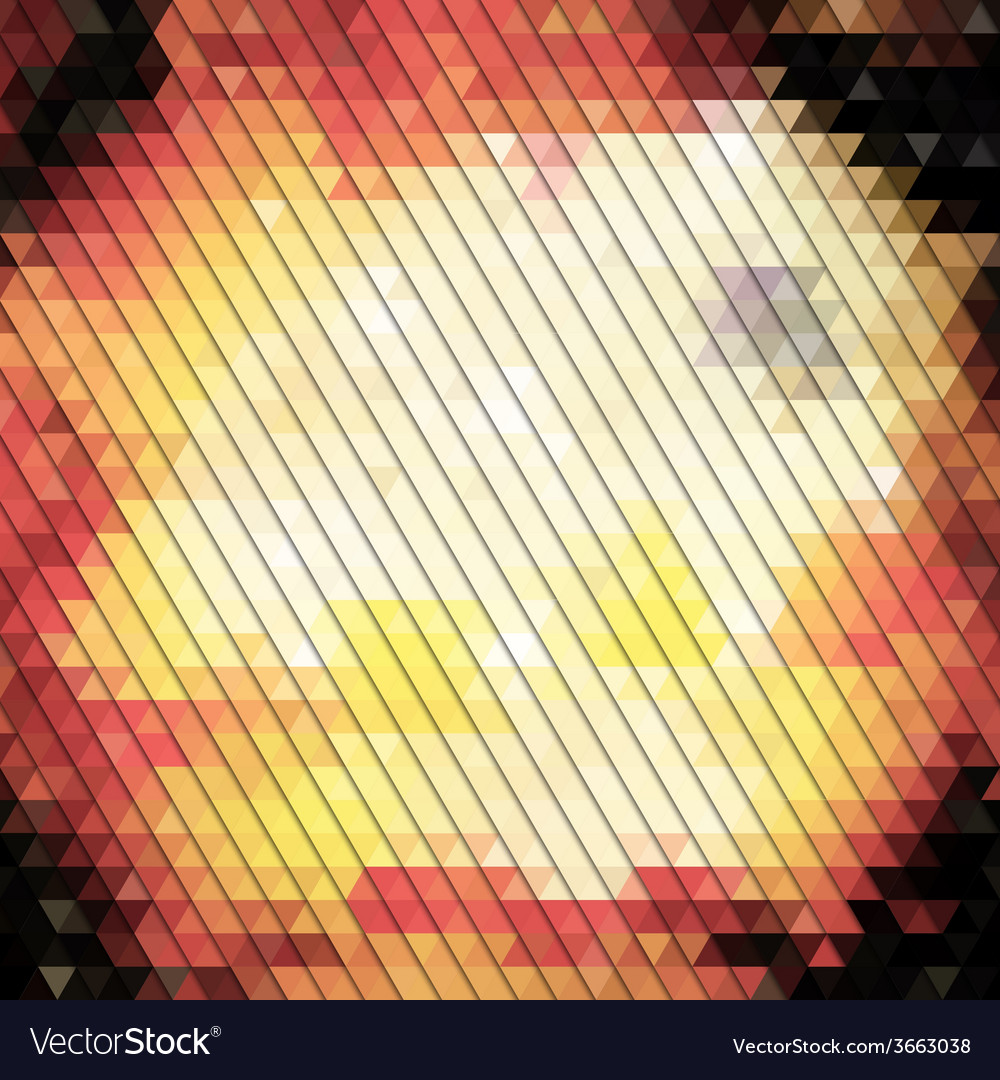 Colorful geometric background abstract triangle Vector Image