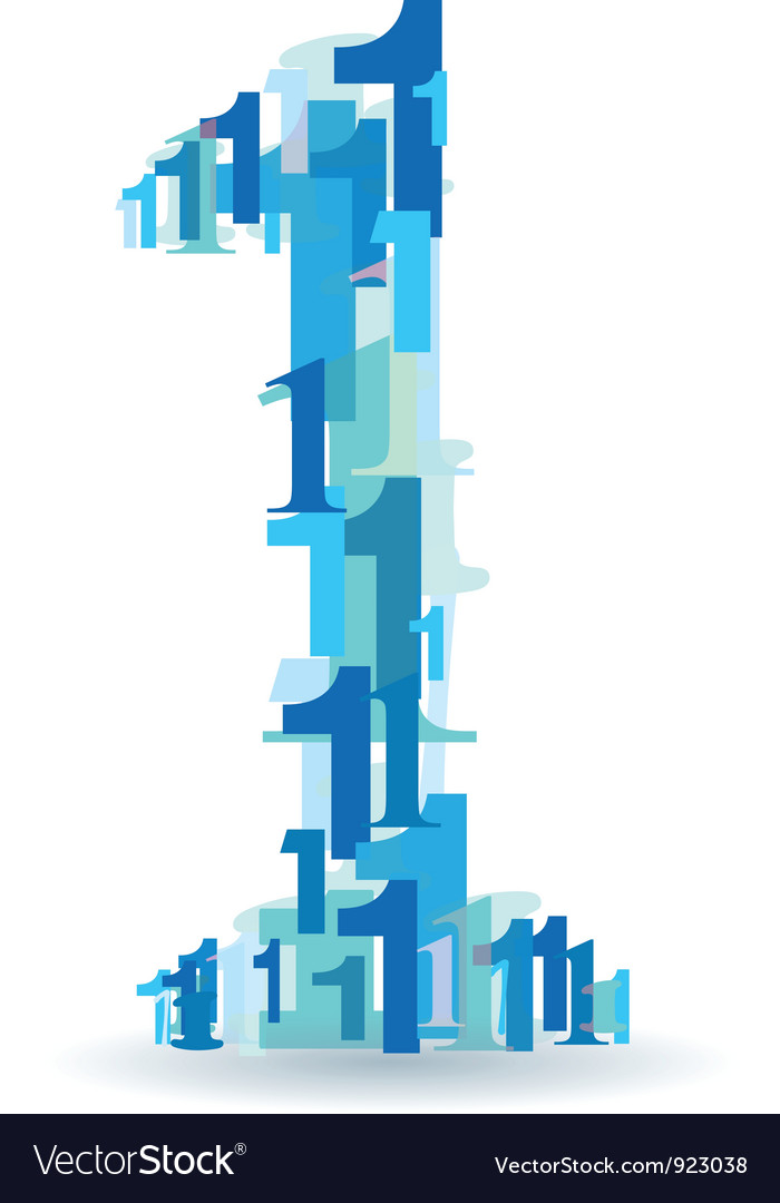 Number Royalty Free Vector Image - VectorStock