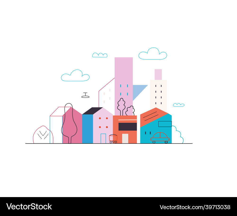 Startup concept of building new Royalty Free Vector Image
